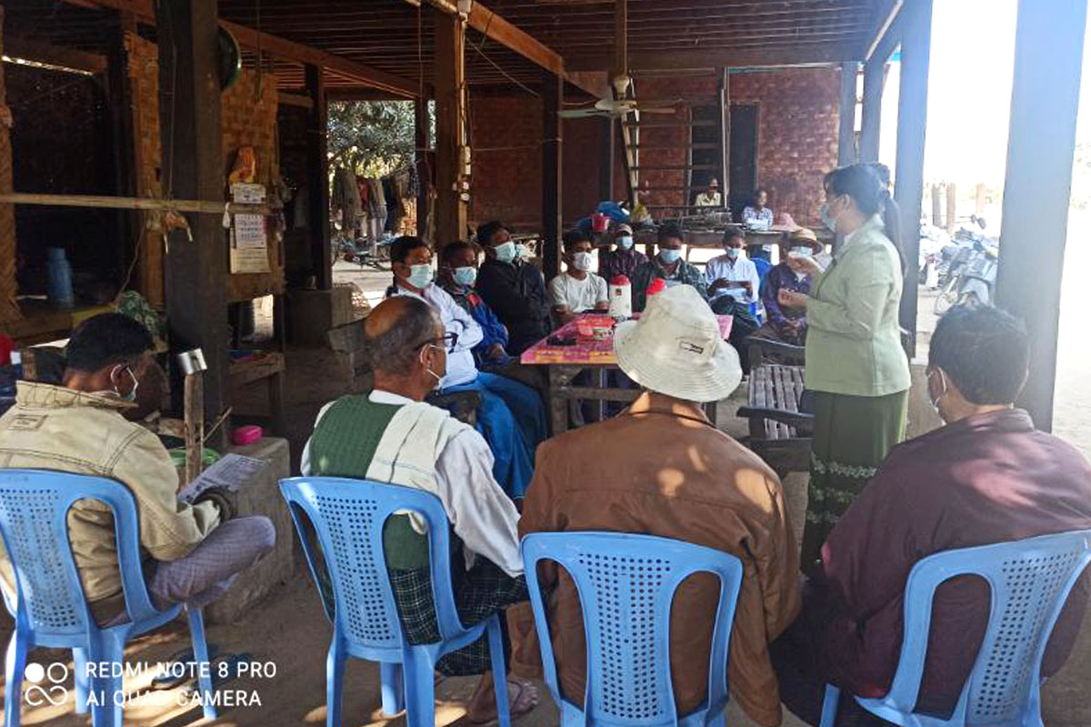 ပုဗ္ဗသီရိမြို့နယ်၌ ရပ်ကွက် ကျေးရွာအုပ်စု အုပ်ချုပ်ရေးမှူးများရွေးချယ